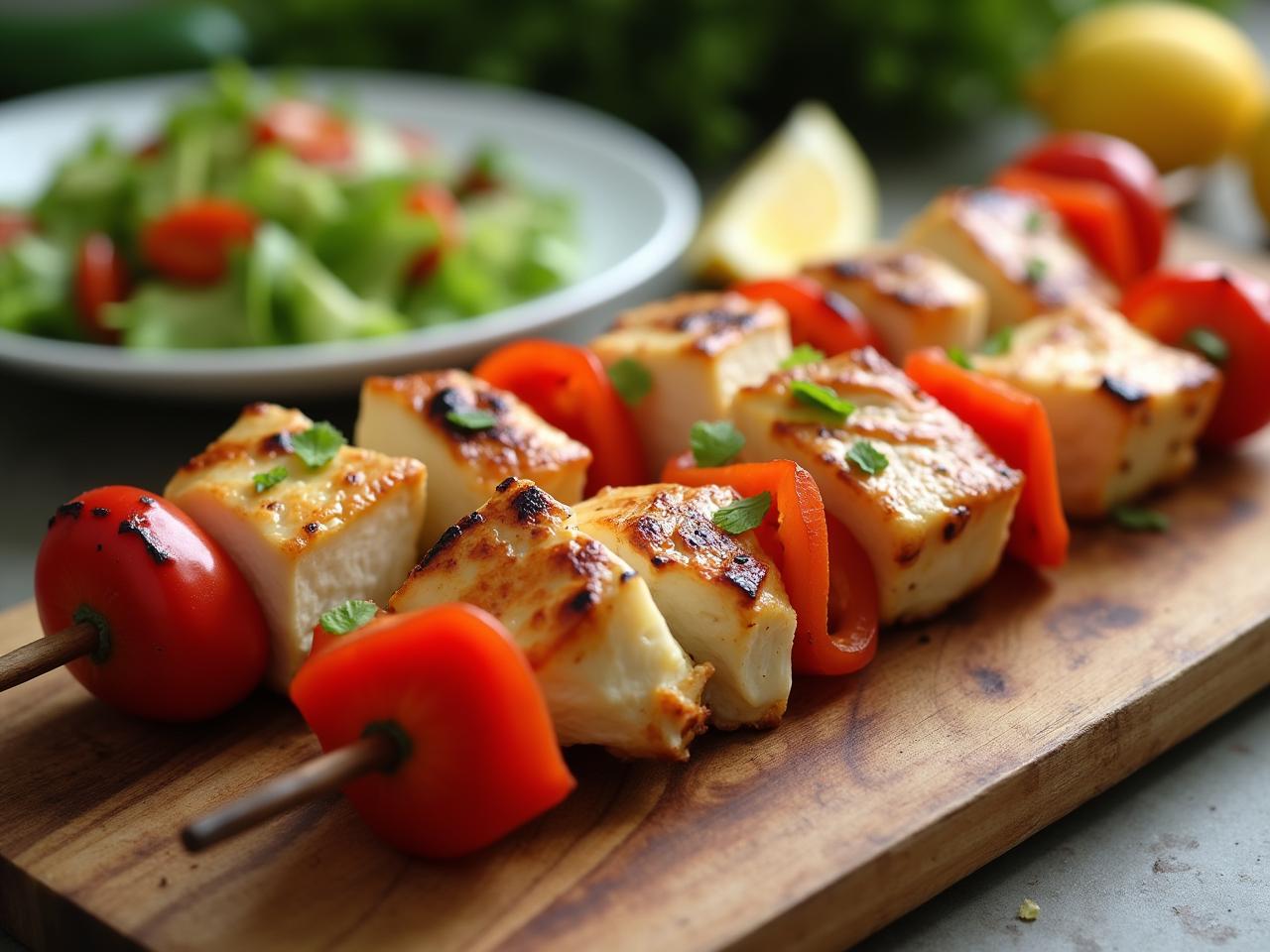 Rețeta frigărui de pui la grill